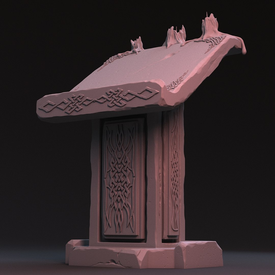 Pulpit 3D - TurboSquid 1354144
