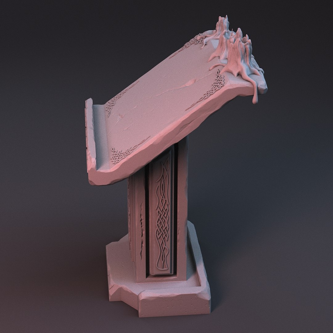 Pulpit 3D - TurboSquid 1354144