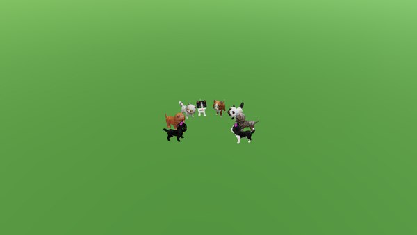 Cat Unity Models for Download | TurboSquid