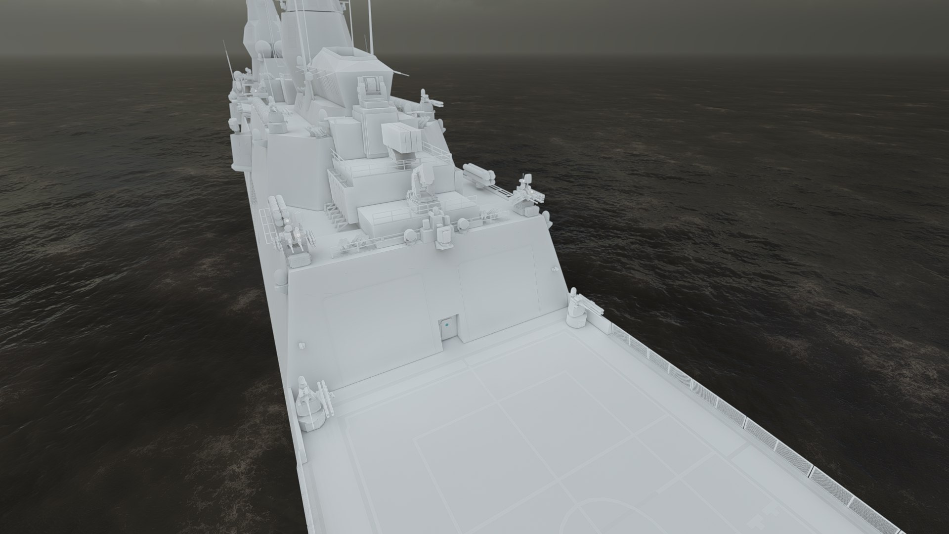 MULTI ROLE DESTROYER 3D Model - TurboSquid 2273959