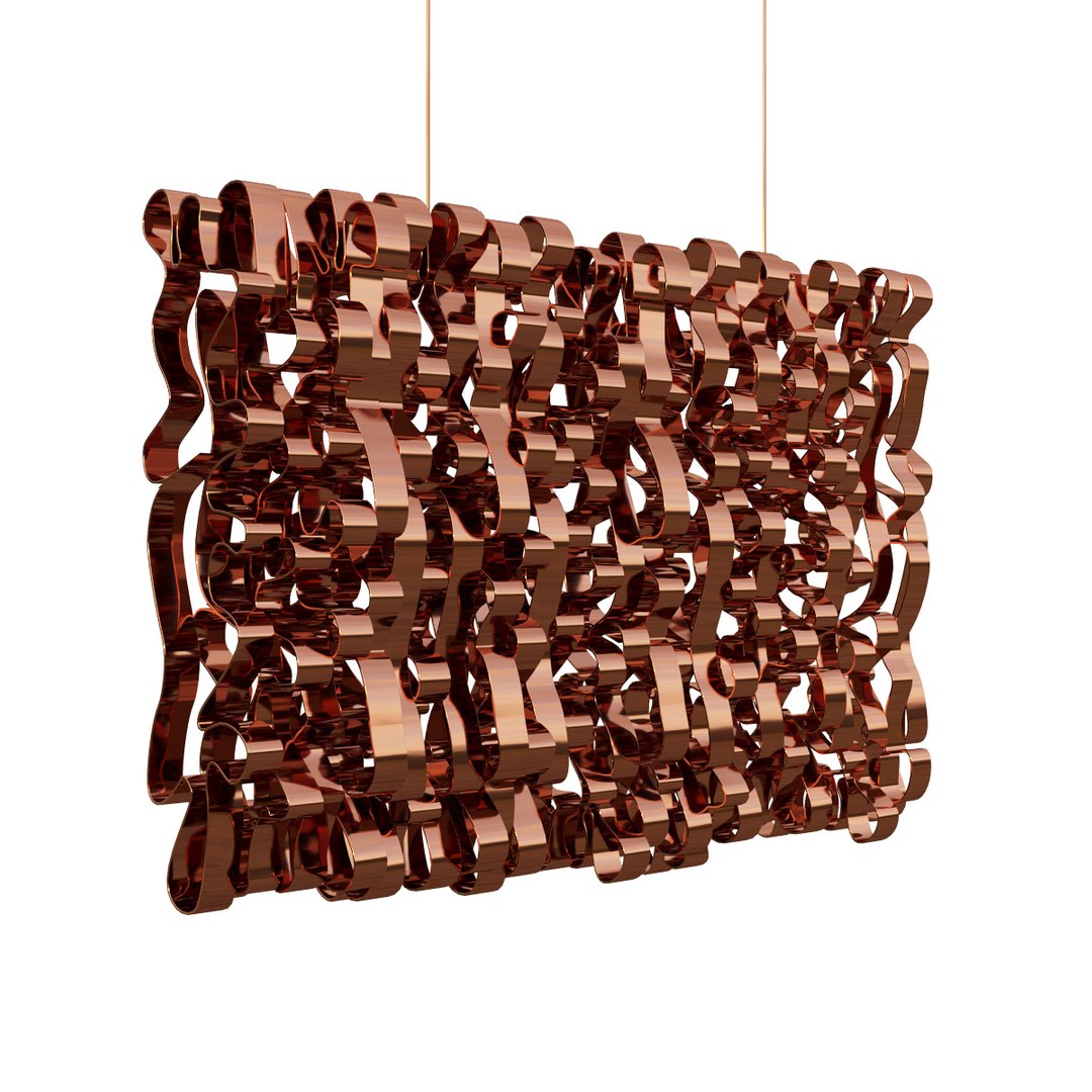 3d decor curves plates model