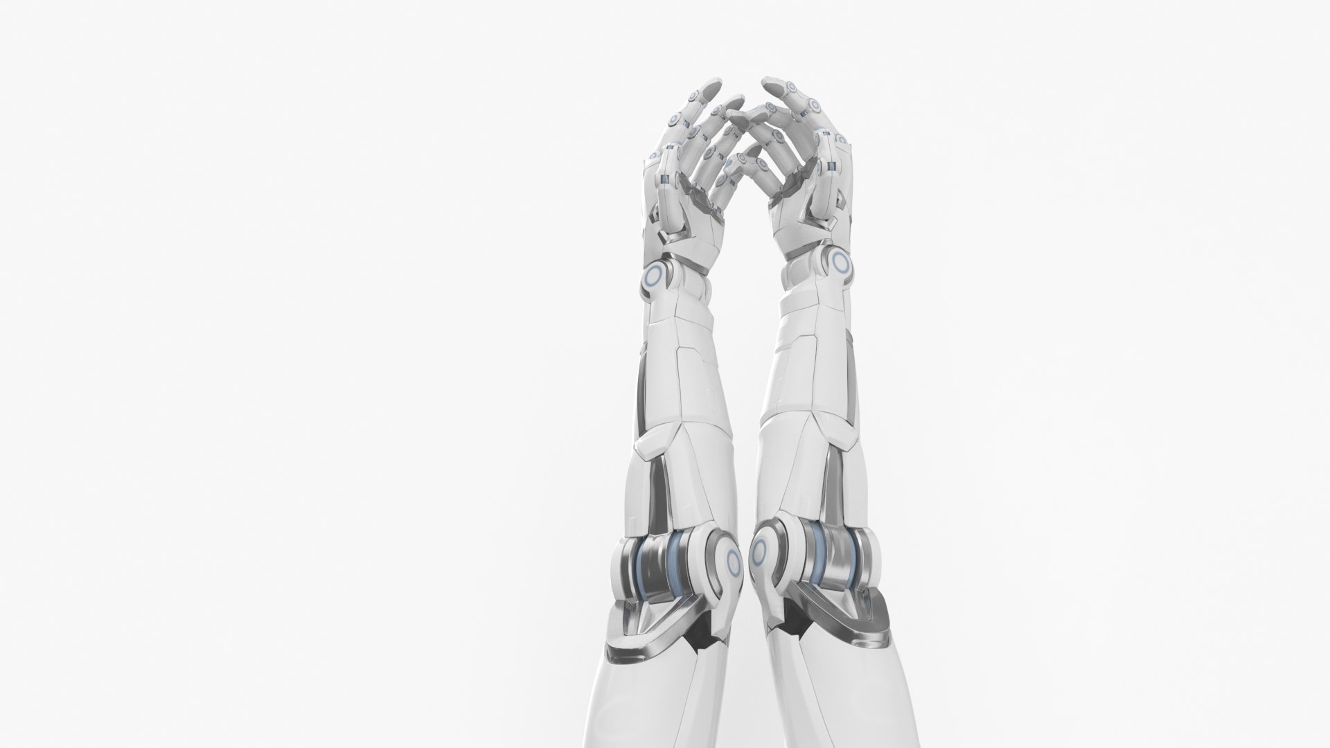 3D Cyborg Female Arm - TurboSquid 1934998