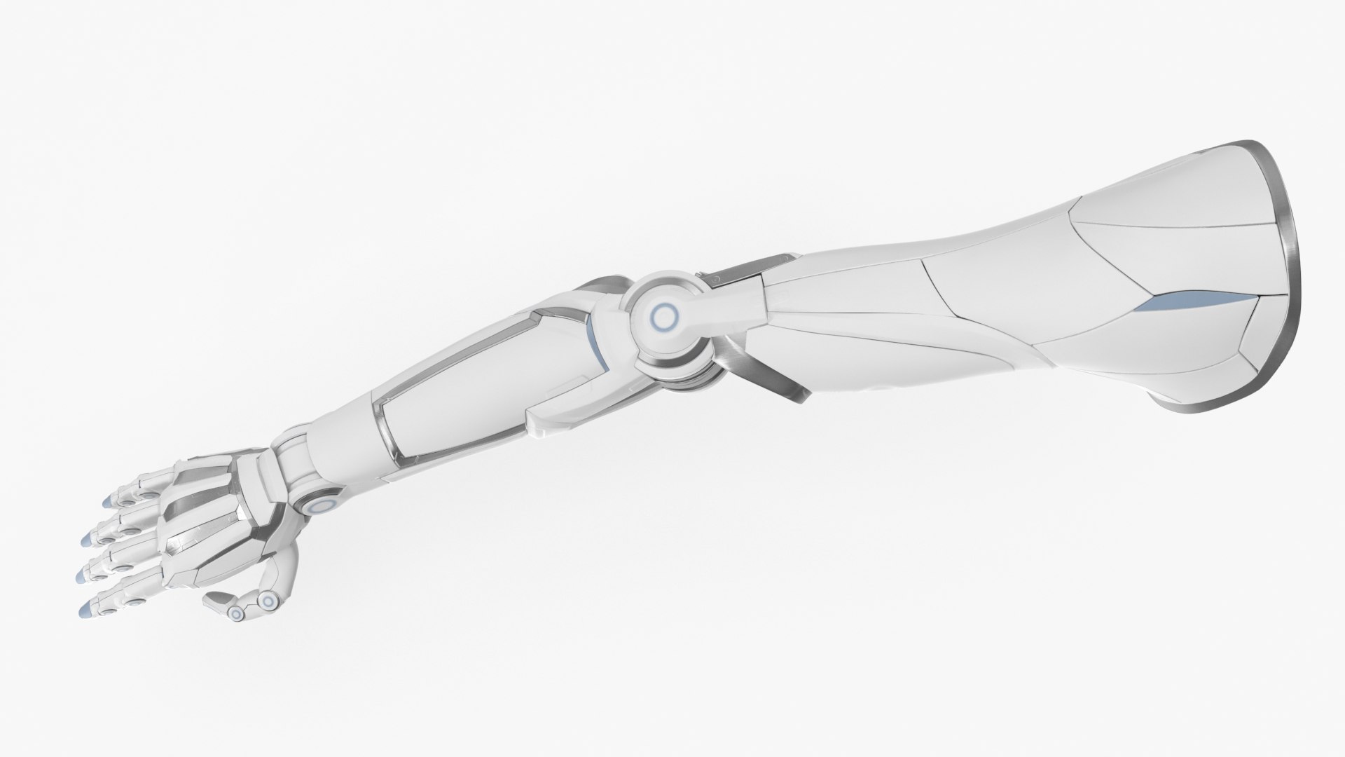 3D Cyborg Female Arm - TurboSquid 1934998