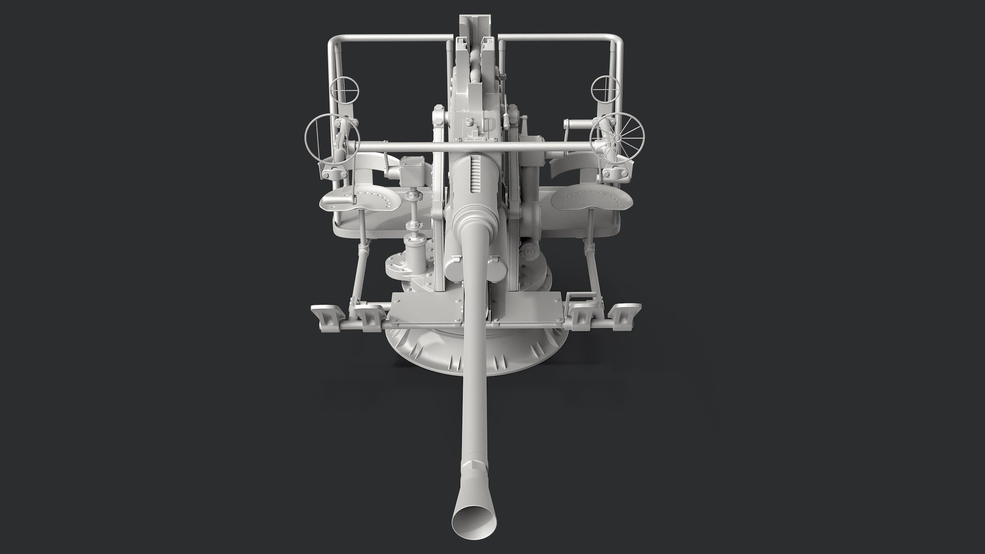 3D 40mm Anti-aircraft Gun Model - TurboSquid 1919282