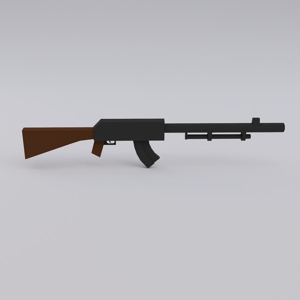 Lahti Saloranta M26 light machine gun3Dモデル - TurboSquid 1992583