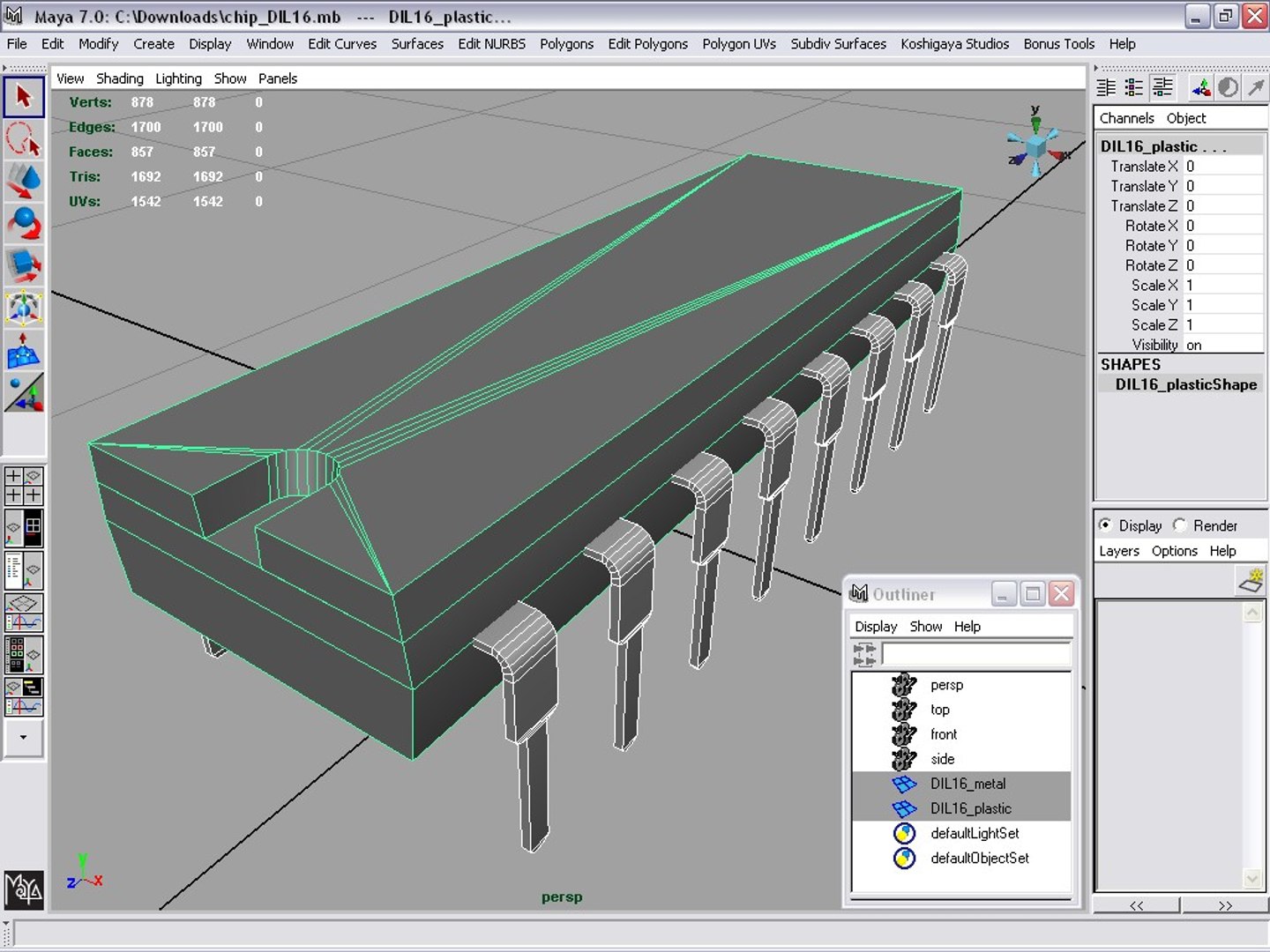 Integrated Chip Dil16 Max