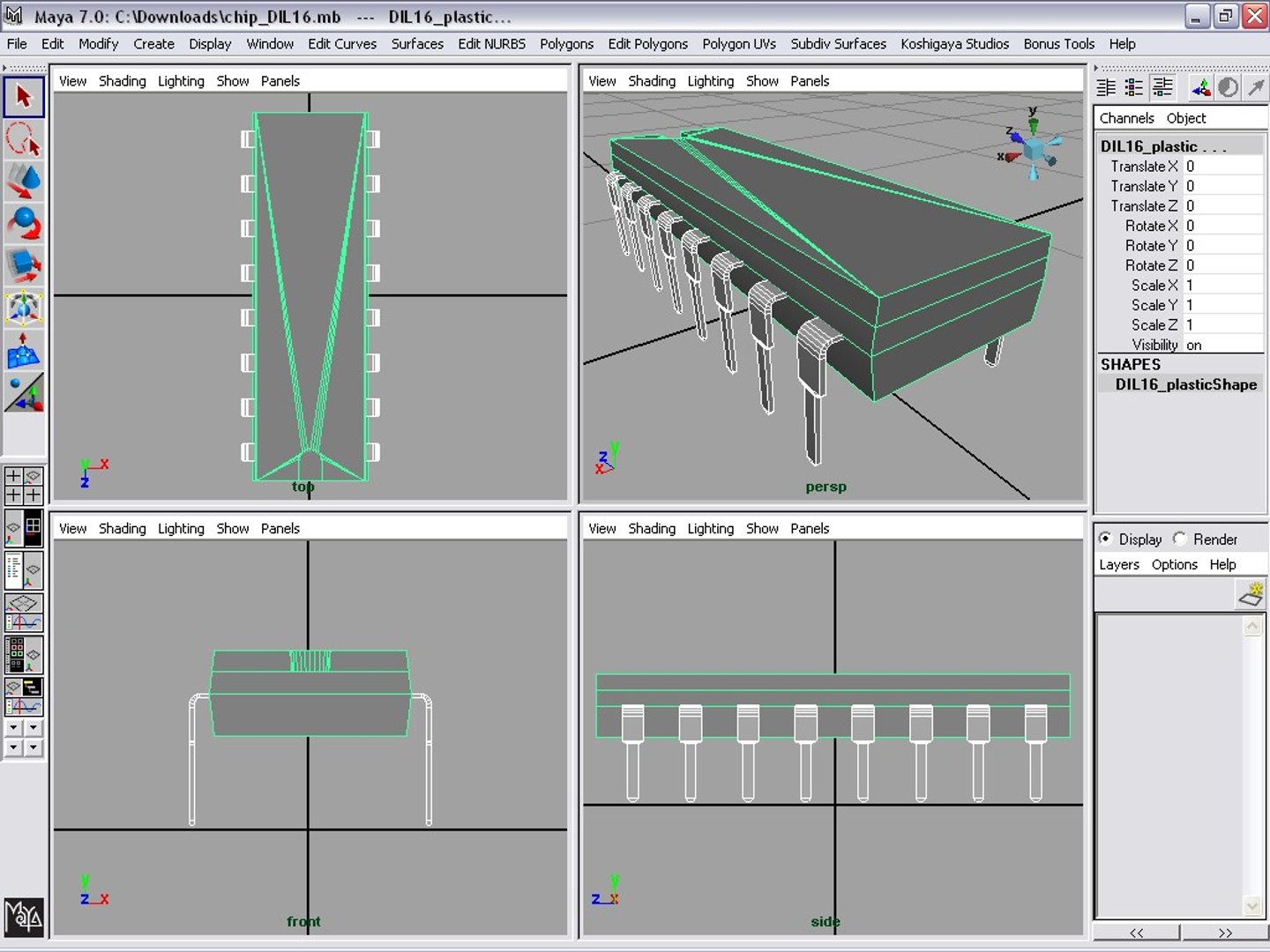 Integrated Chip Dil16 Max