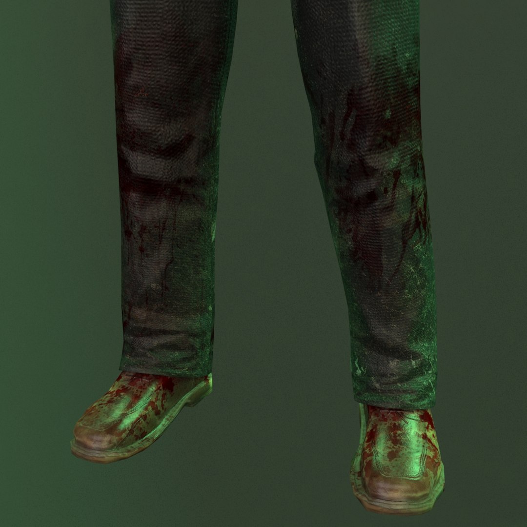 Zombie Doctor 3D Model - TurboSquid 1416126