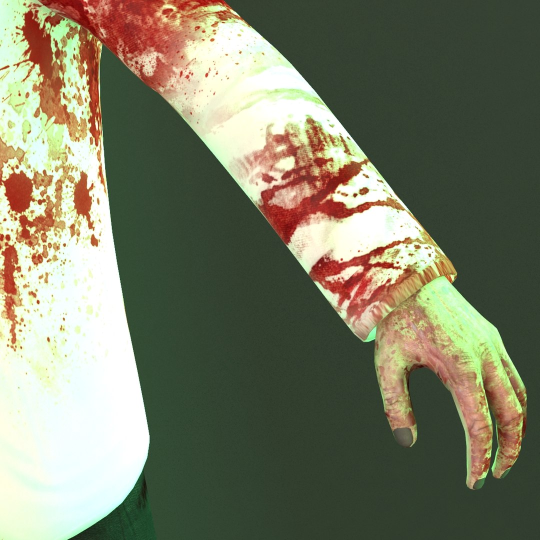 Zombie Doctor 3D Model - TurboSquid 1416126