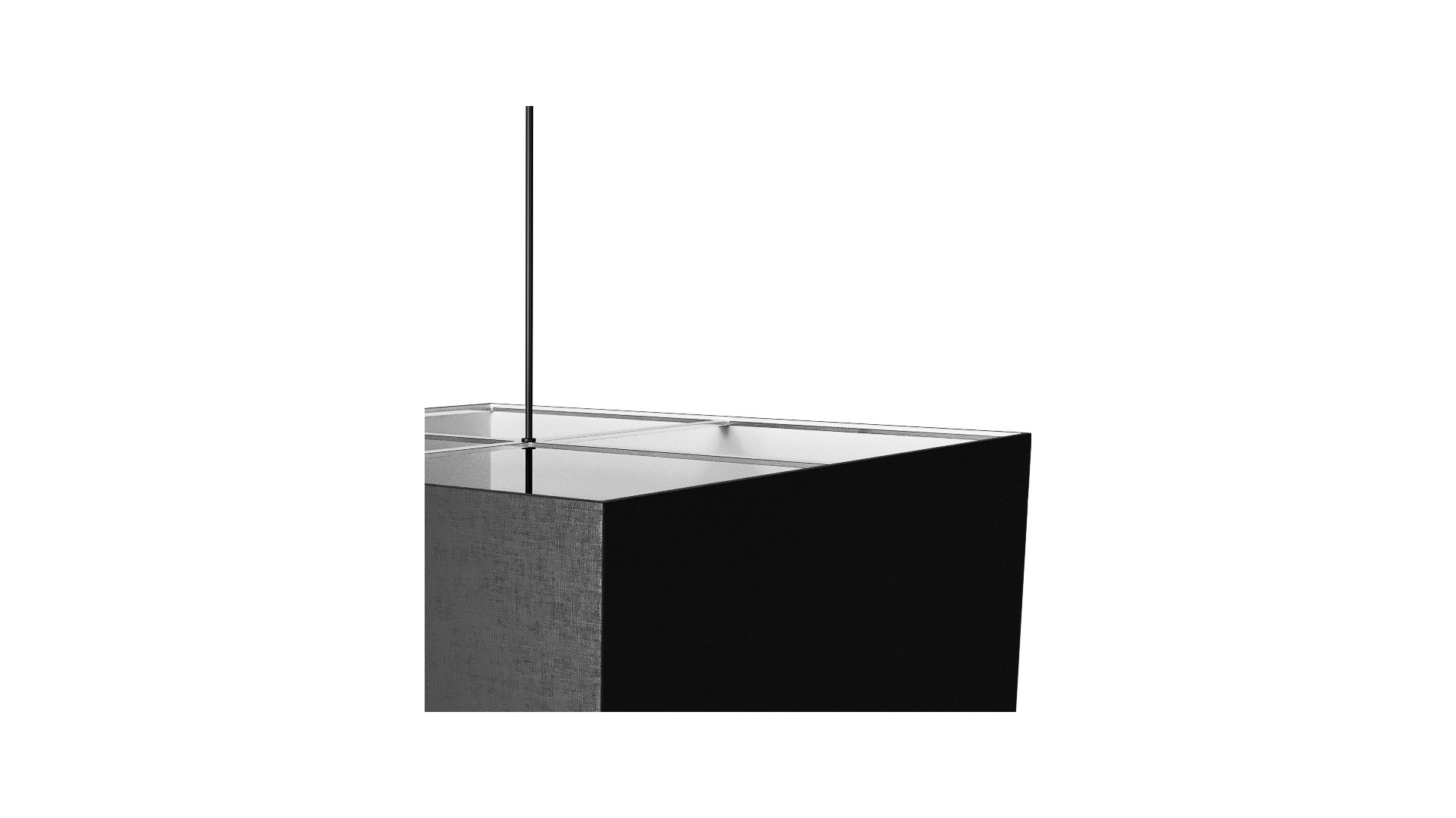 3D Model Square Boon Suspension Lamp - TurboSquid 1950592