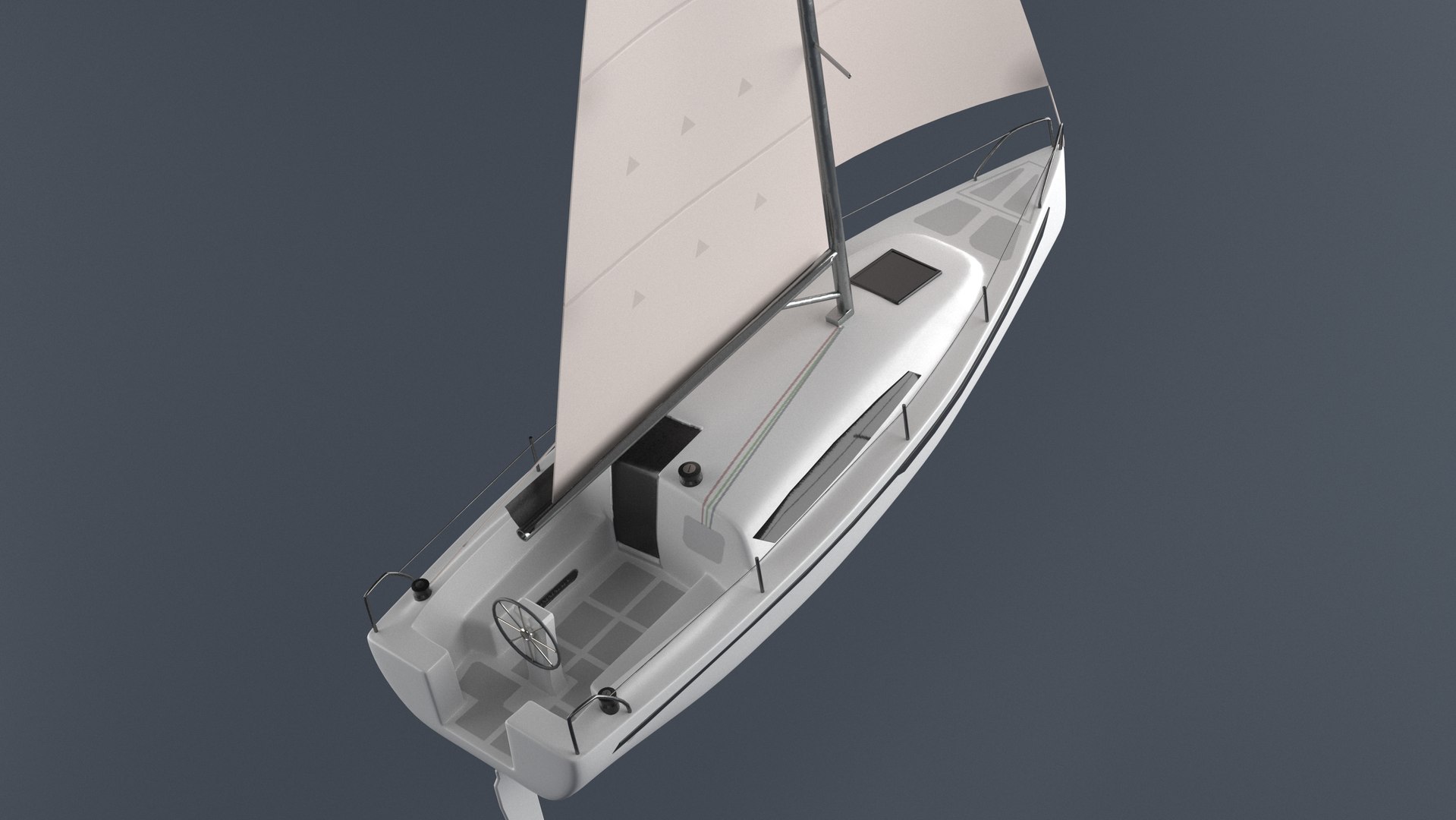 Sailing Boat 3D Model - TurboSquid 1509358