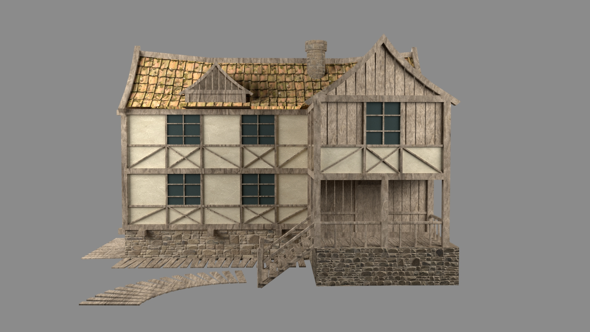 Fantasy House 3D Model - TurboSquid 1454813