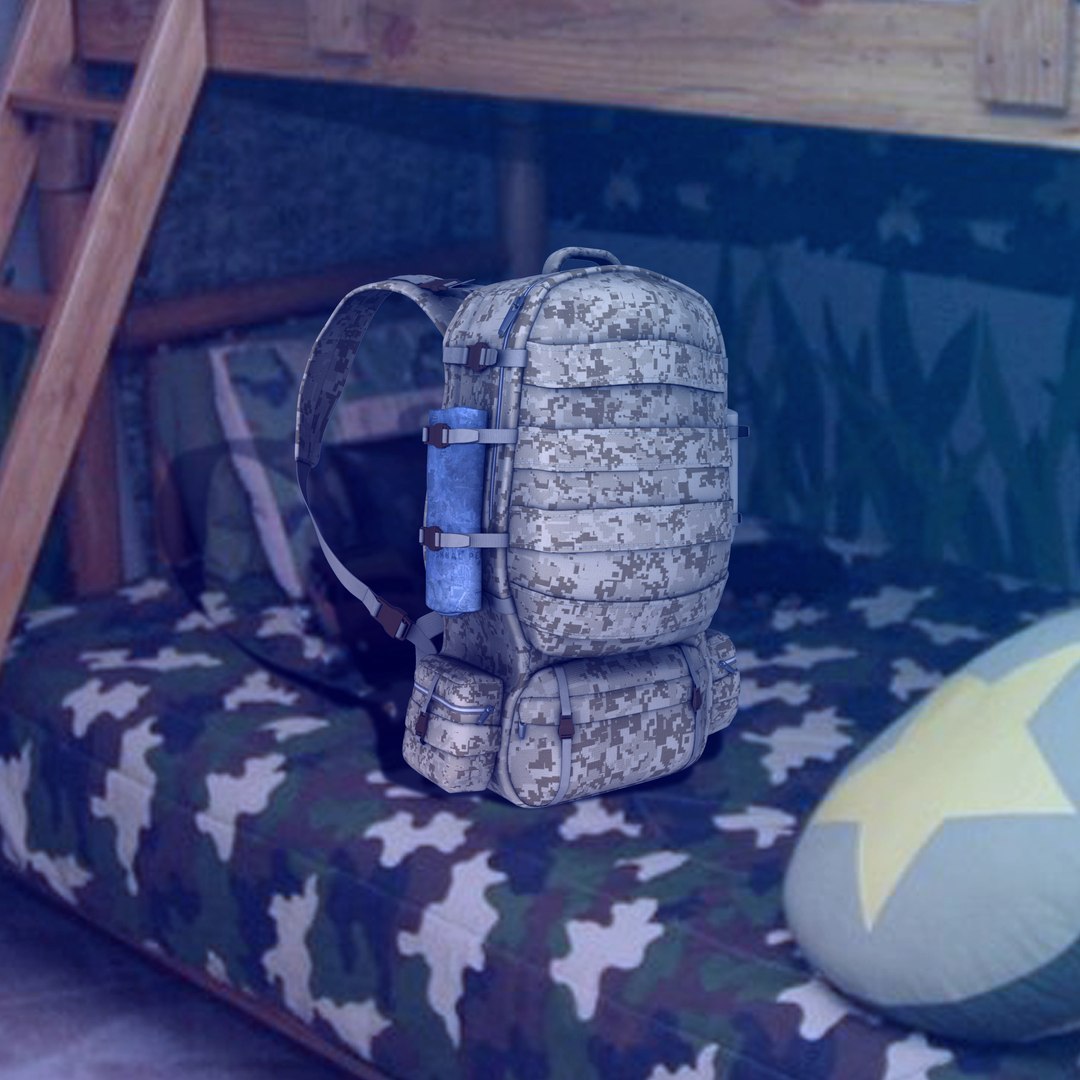 3d reborn soldier backpack