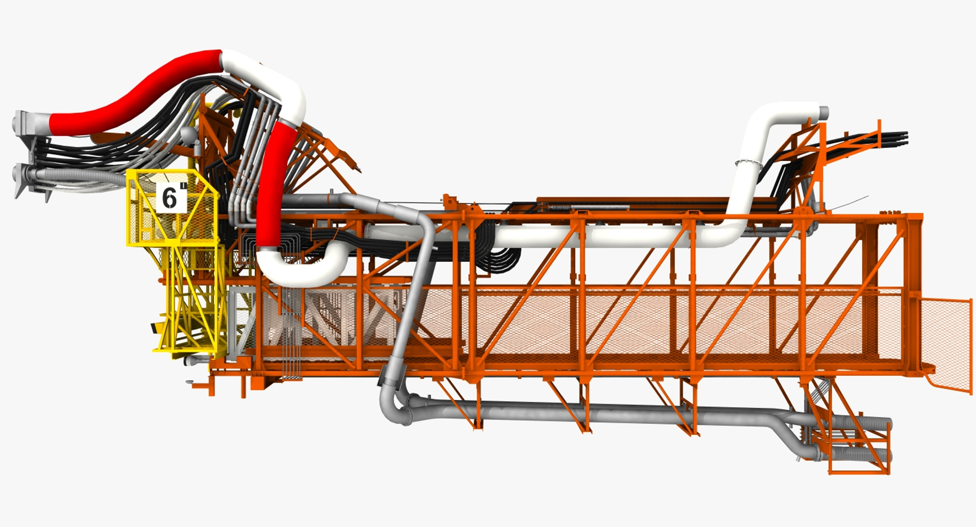 Swing Arm 6 Apollo 3D - TurboSquid 1402373