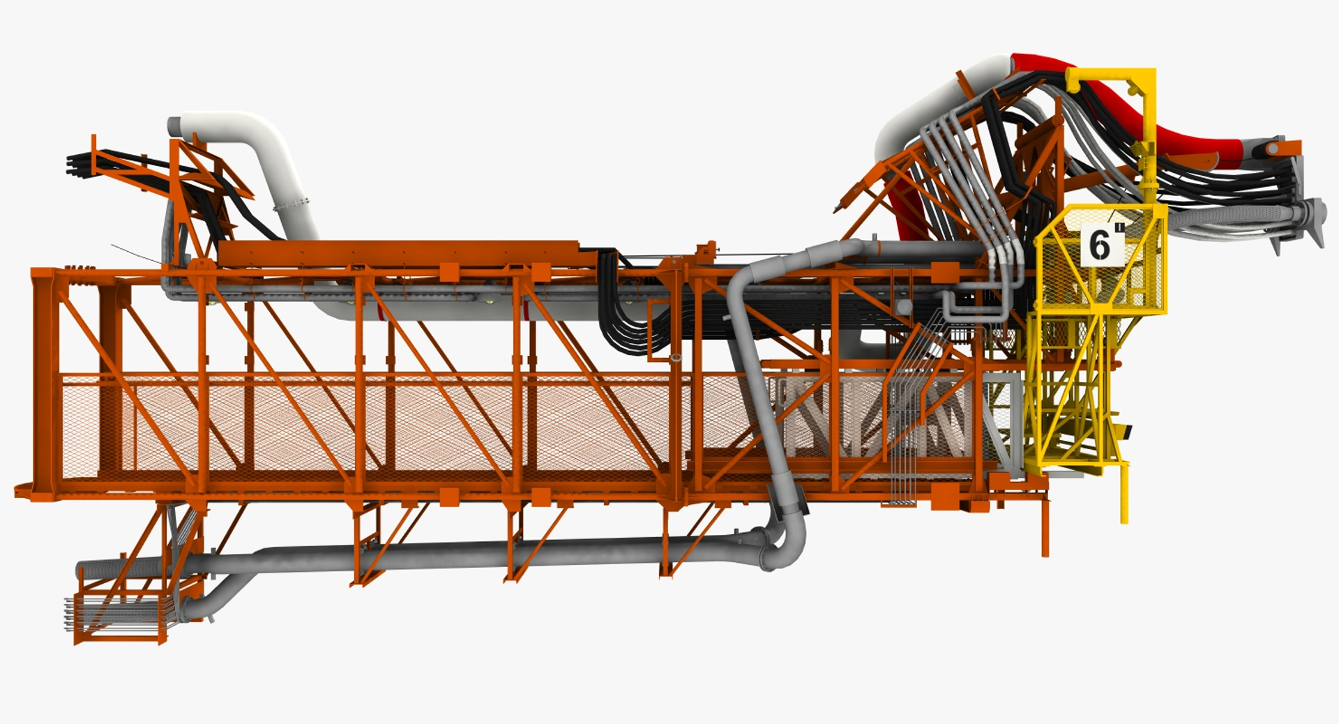 Swing Arm 6 Apollo 3D - TurboSquid 1402373