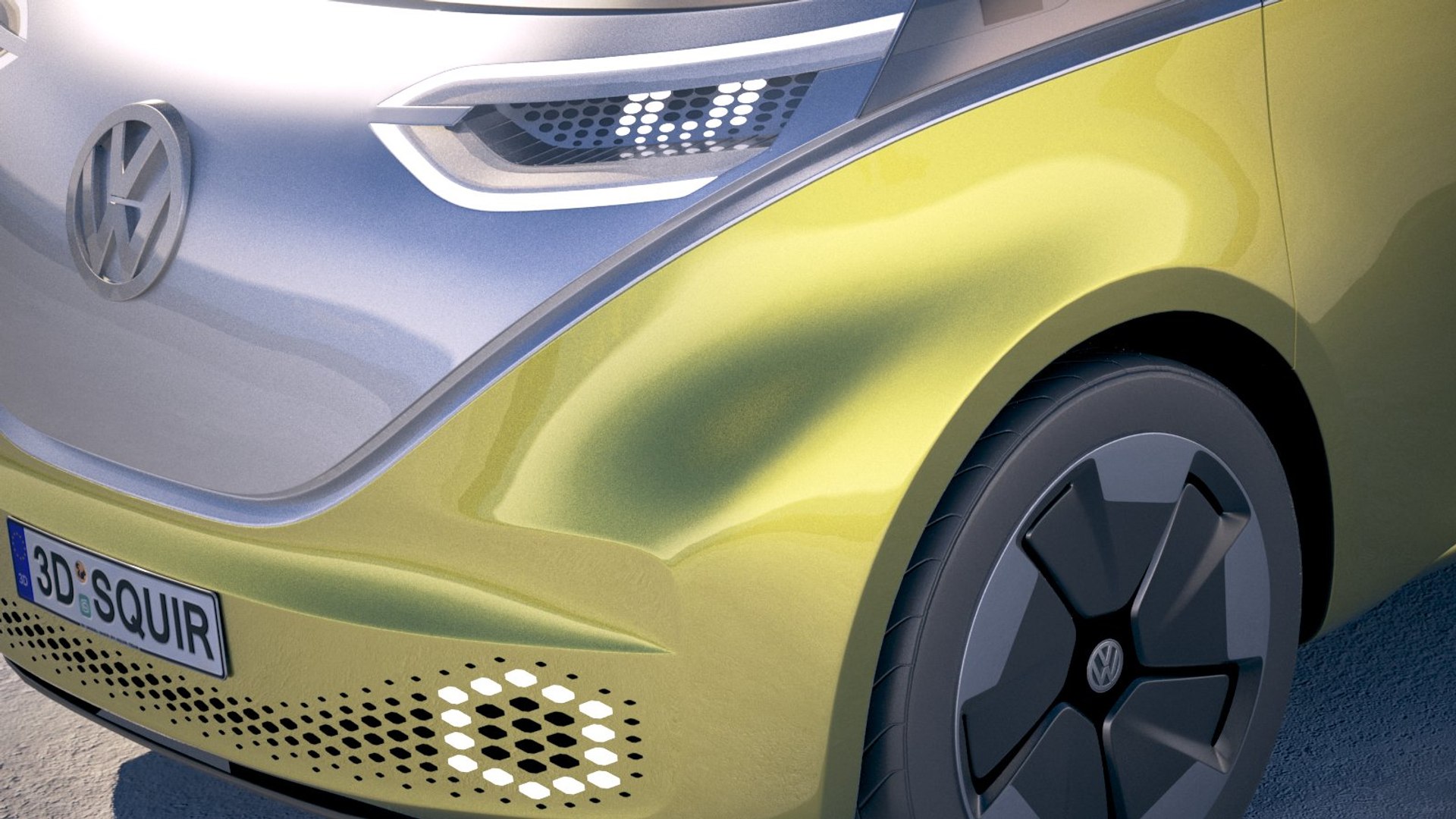 3D Volkswagen Id Buzz - TurboSquid 1402520