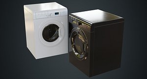 Download 3D Washing Machine Blender Models - TurboSquid