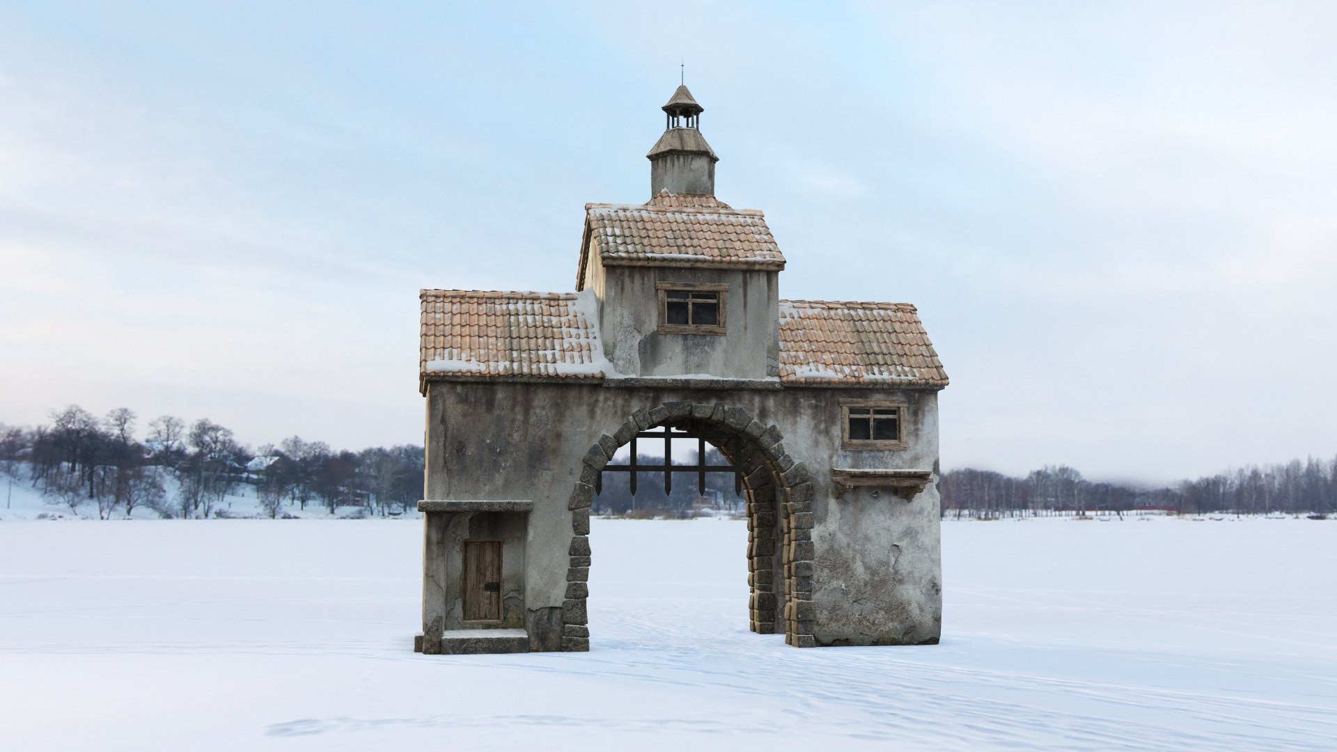 Medieval Archway Model - TurboSquid 1777062