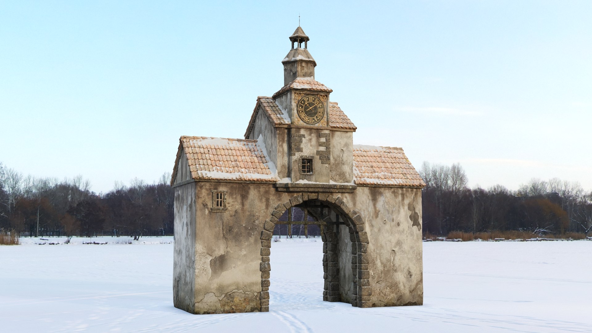 Medieval Archway Model - TurboSquid 1777062