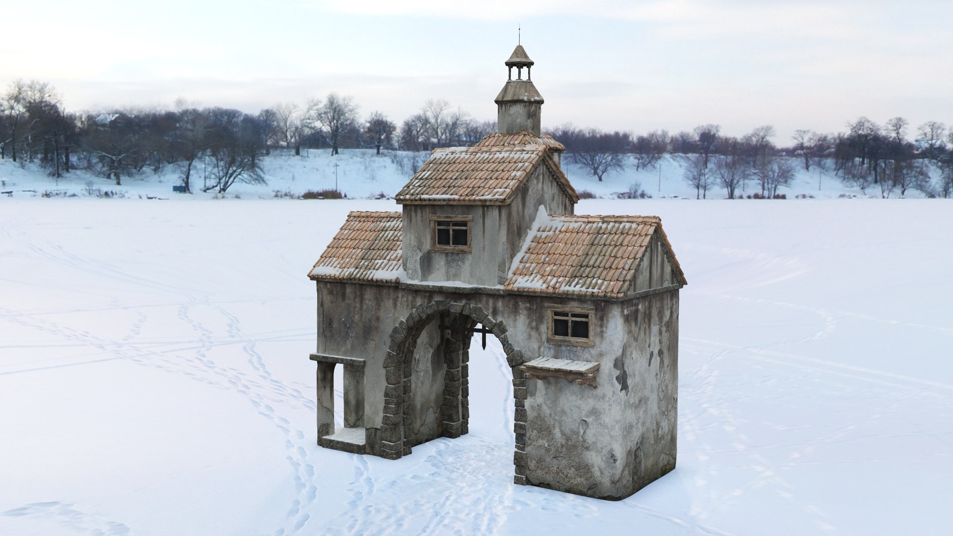 Medieval Archway Model - TurboSquid 1777062