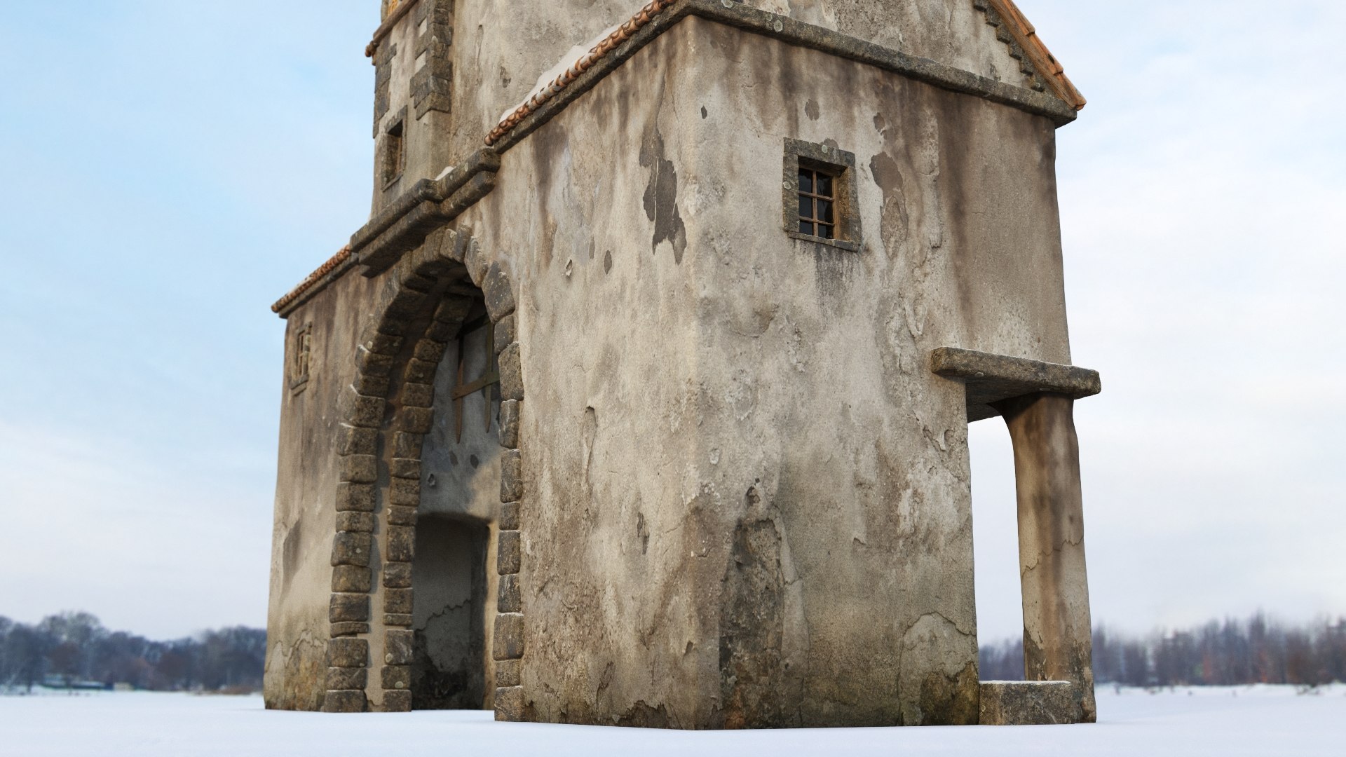 Medieval Archway Model - TurboSquid 1777062
