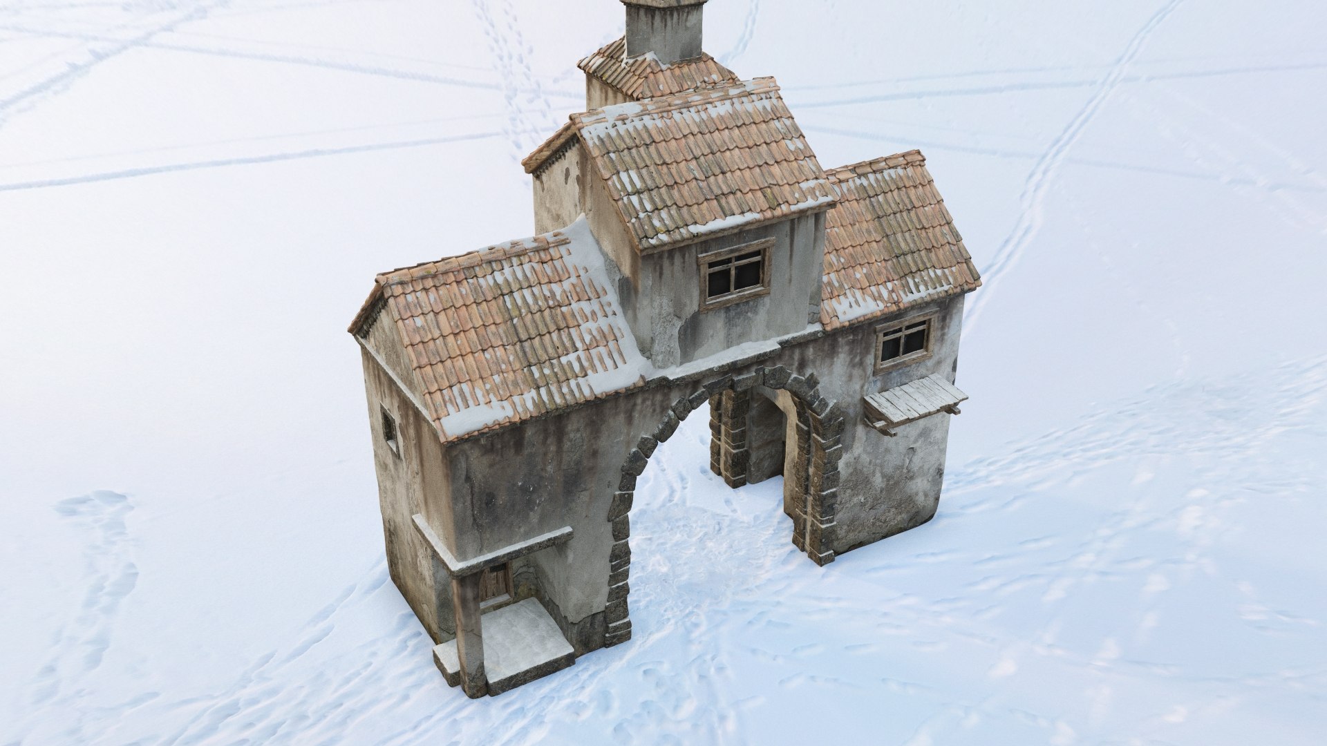 Medieval Archway Model - TurboSquid 1777062