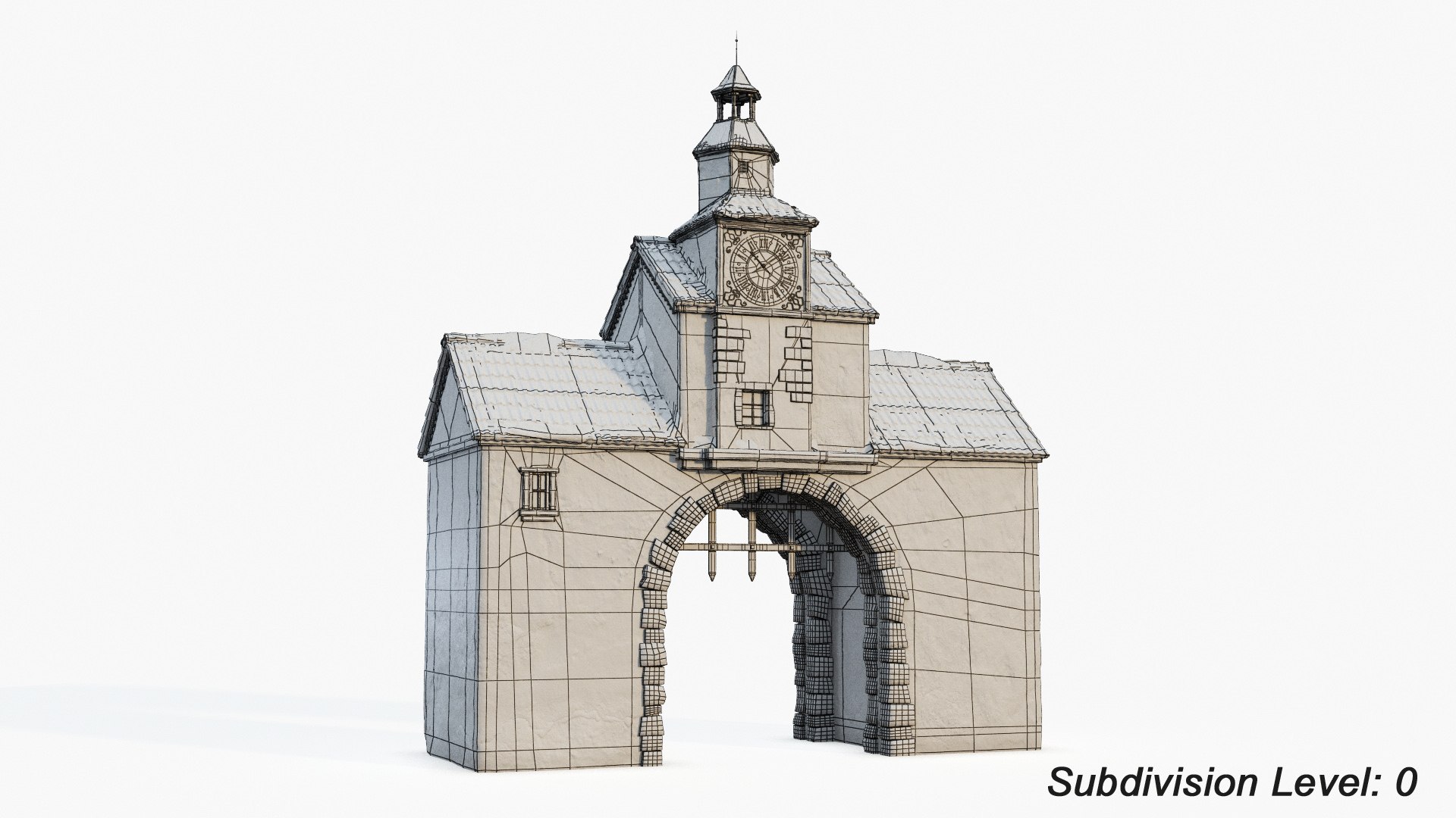 Medieval Archway Model - TurboSquid 1777062