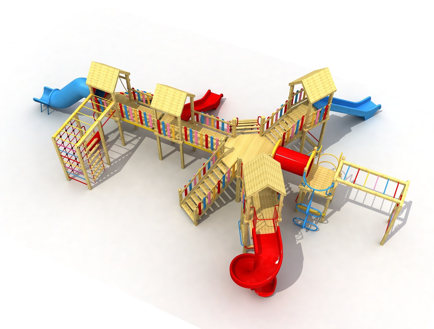 3D Huge Gengon Playground - TurboSquid 1538427