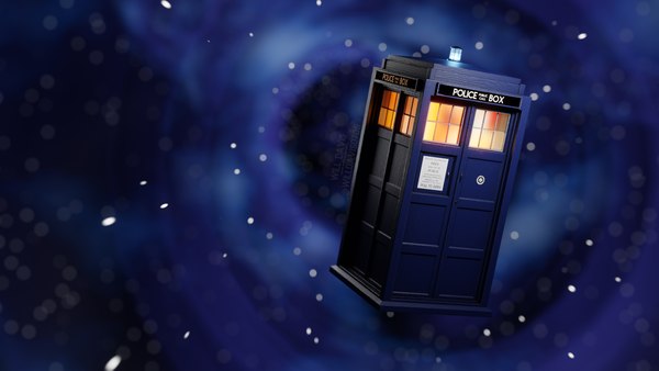 3D model Tardis Exterior - TurboSquid 2028757