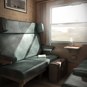 3D Train-Interior Models | TurboSquid