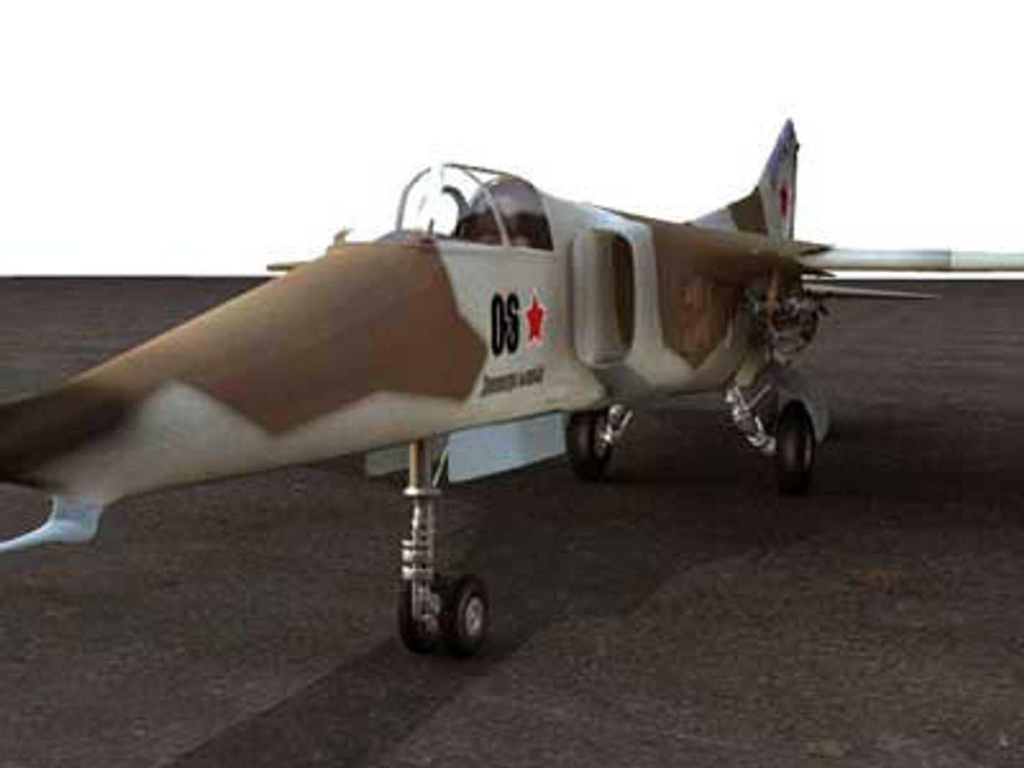 3d Mig 27 Mig-27 Model