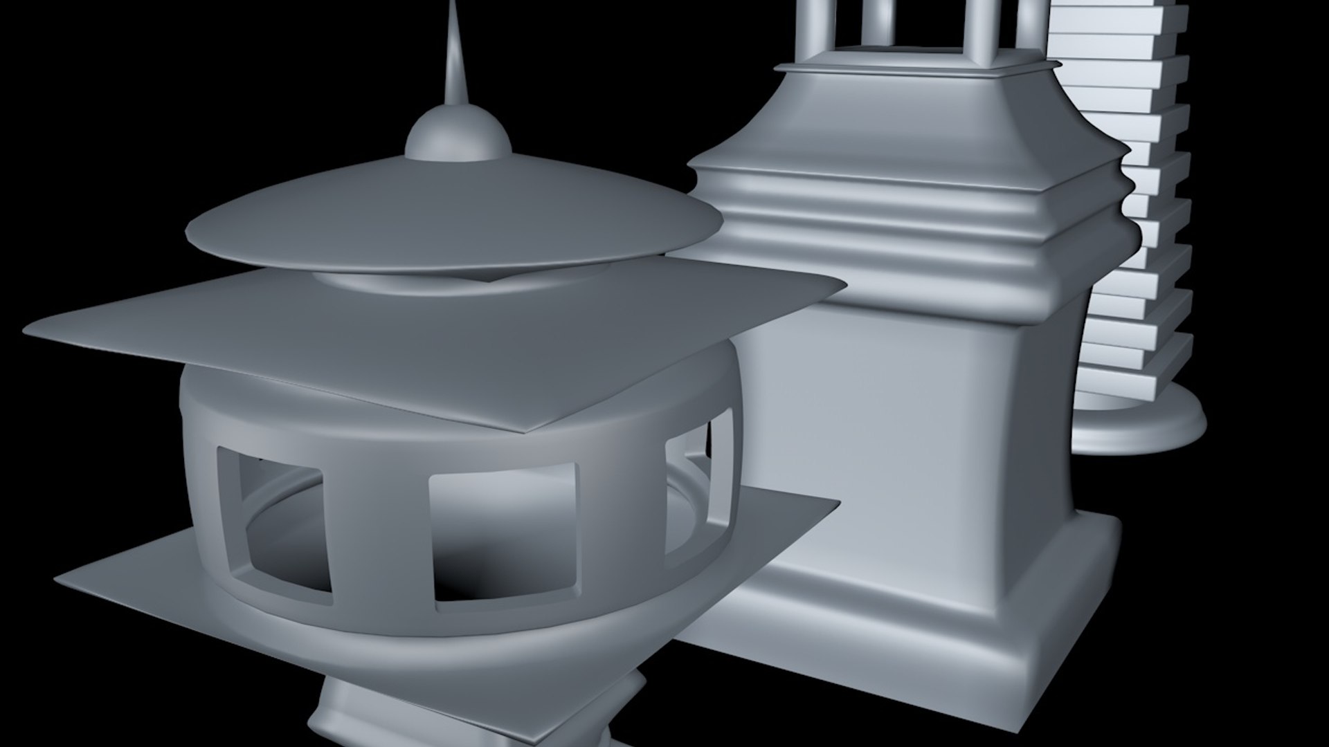 maya japanese stone lanterns 3