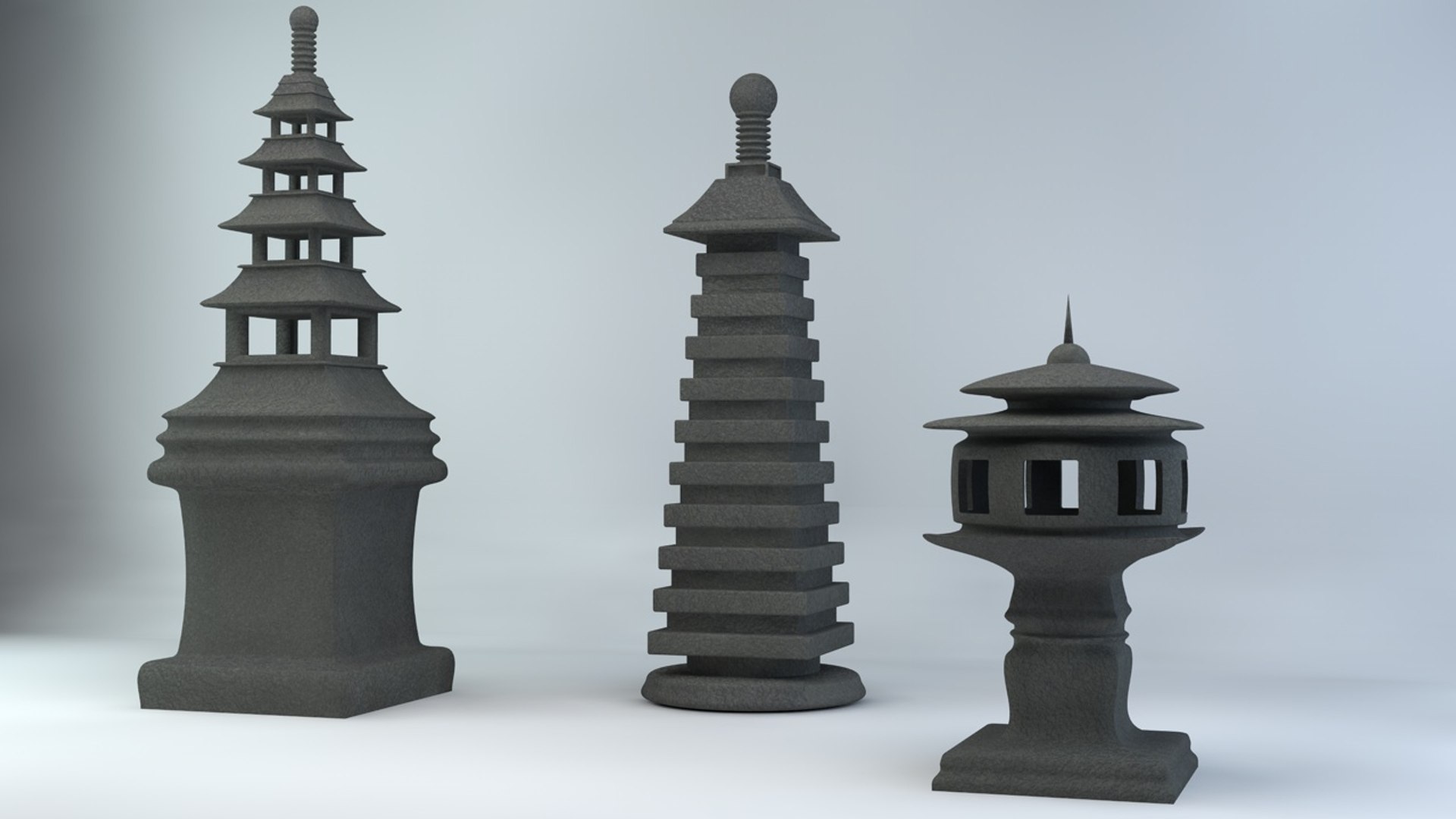 maya japanese stone lanterns 3
