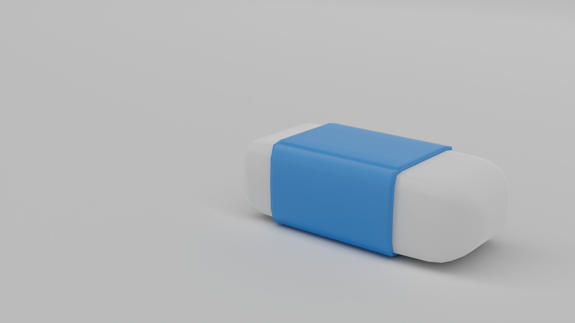 3D Eraser Minimal 3D Illustration - TurboSquid 1889116