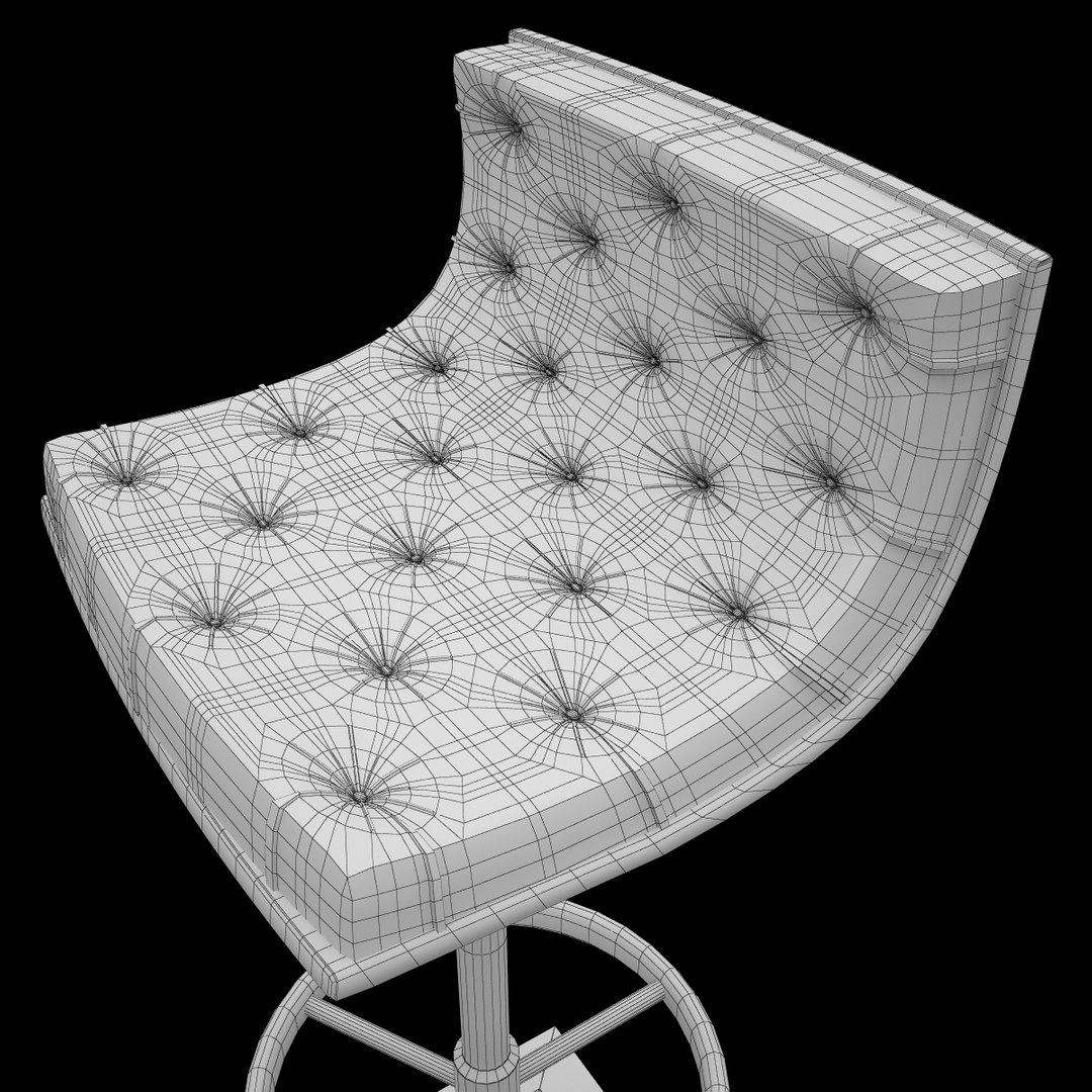 Bar Stool 3d Model