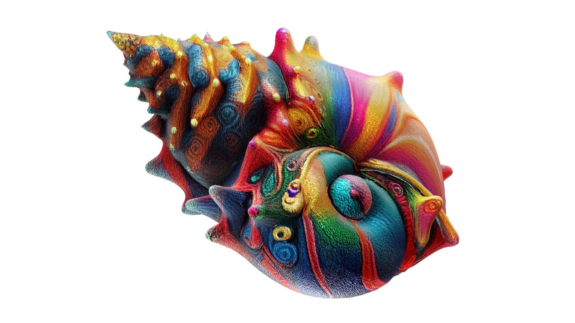3D Conch Shell Collection - TurboSquid 2370948