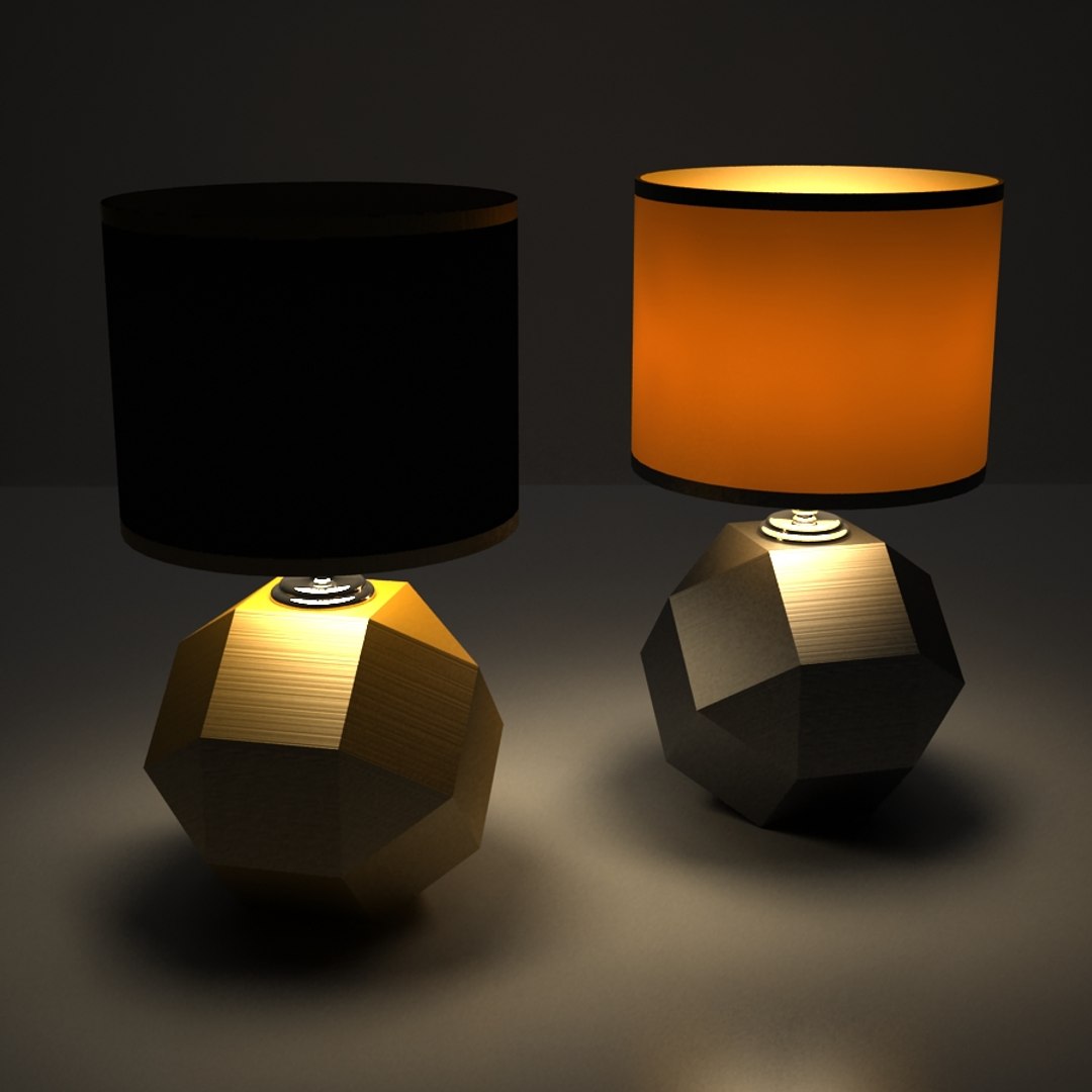 3d model lamp