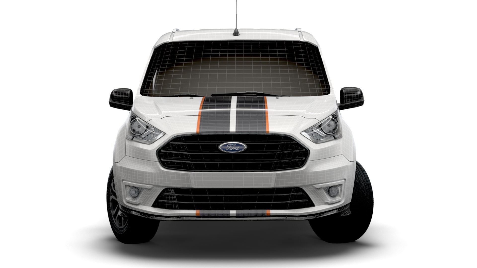 3D Transit Connect Van Swb Model - TurboSquid 1702812