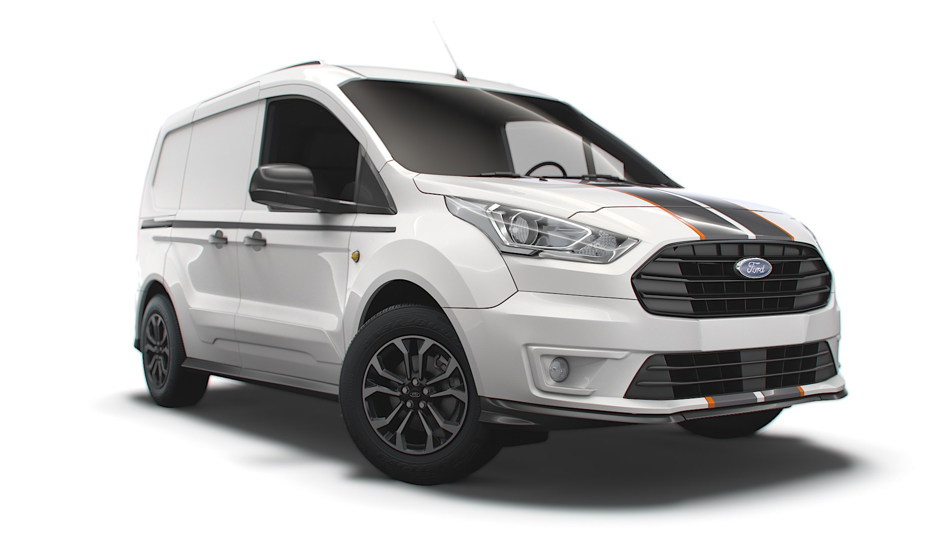 3D transit connect van swb model - TurboSquid 1702812
