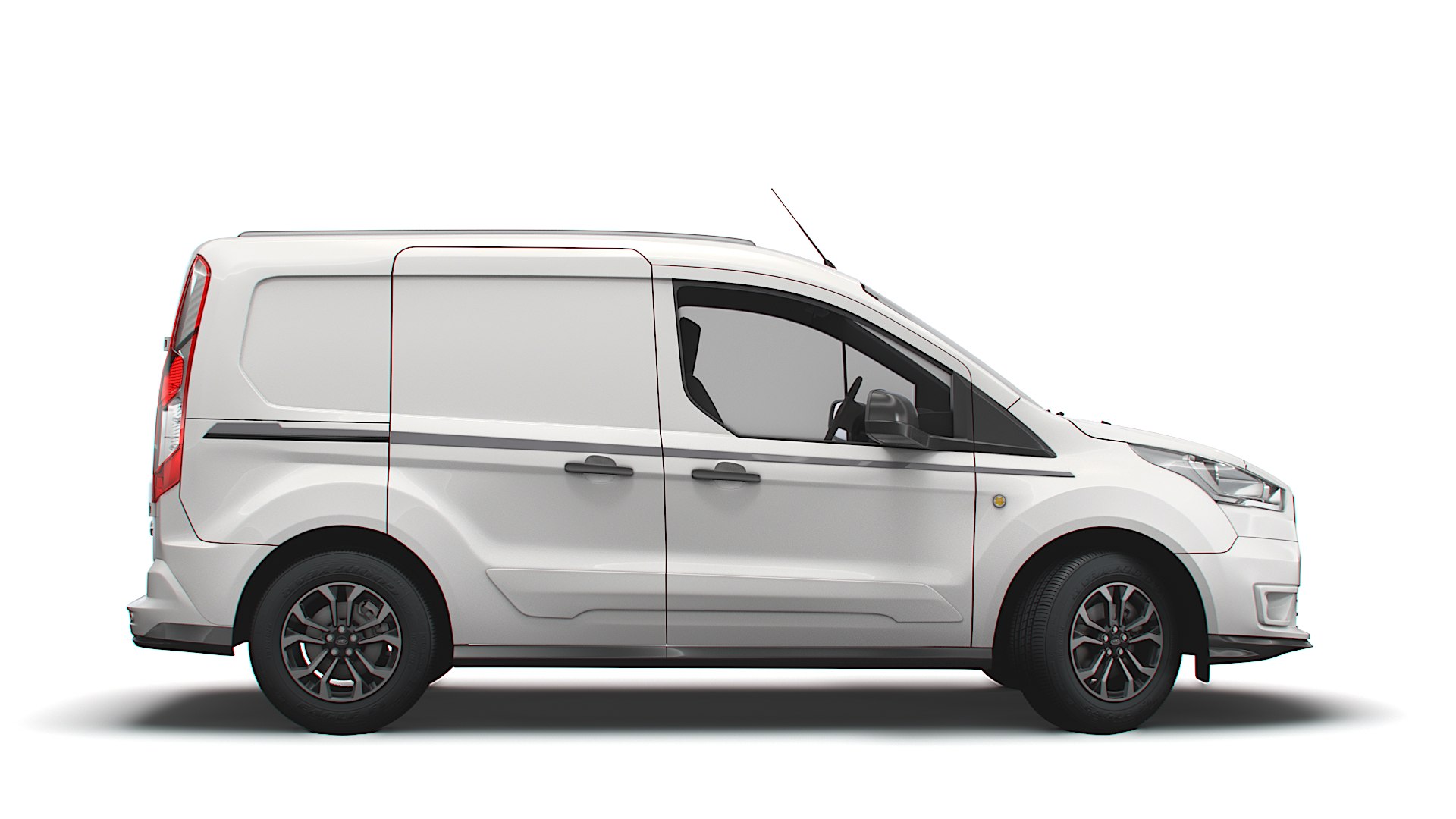 3D Transit Connect Van Swb Model - TurboSquid 1702812