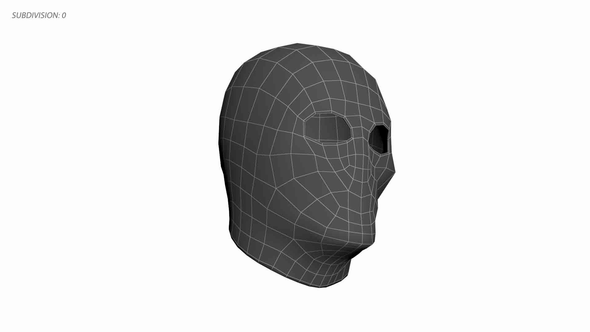Ghoulish Mask 3D - TurboSquid 2282494