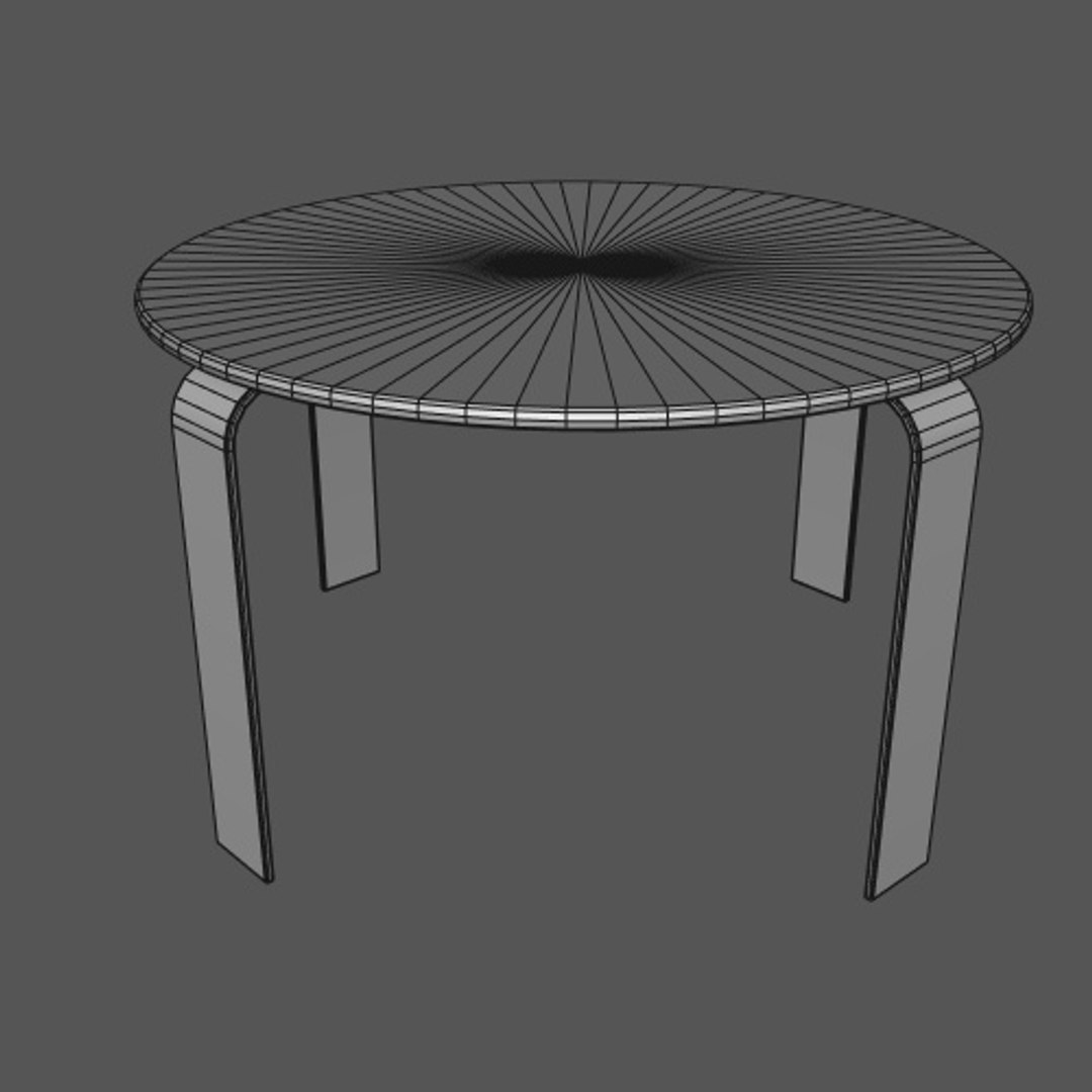 Patio Table 3d Model