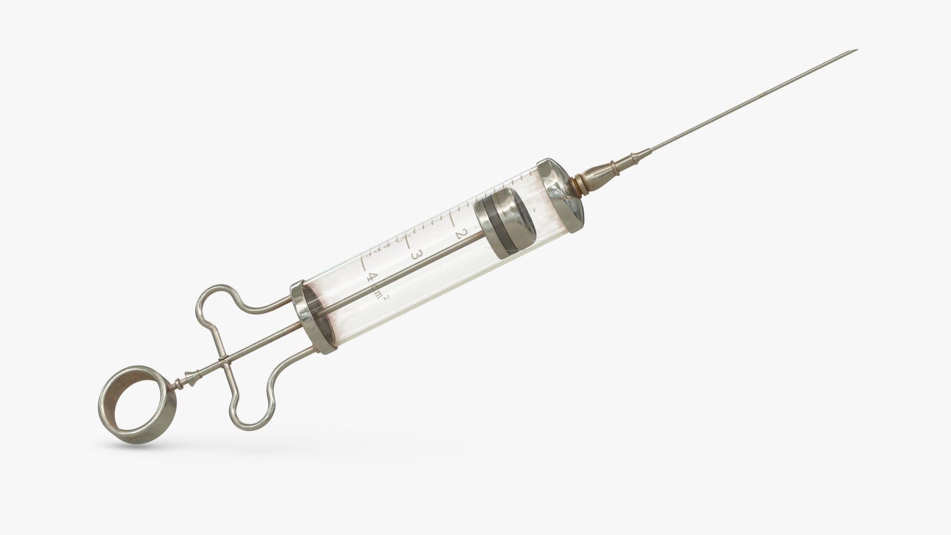 3D Vintage Syringe 2 - TurboSquid 1940316