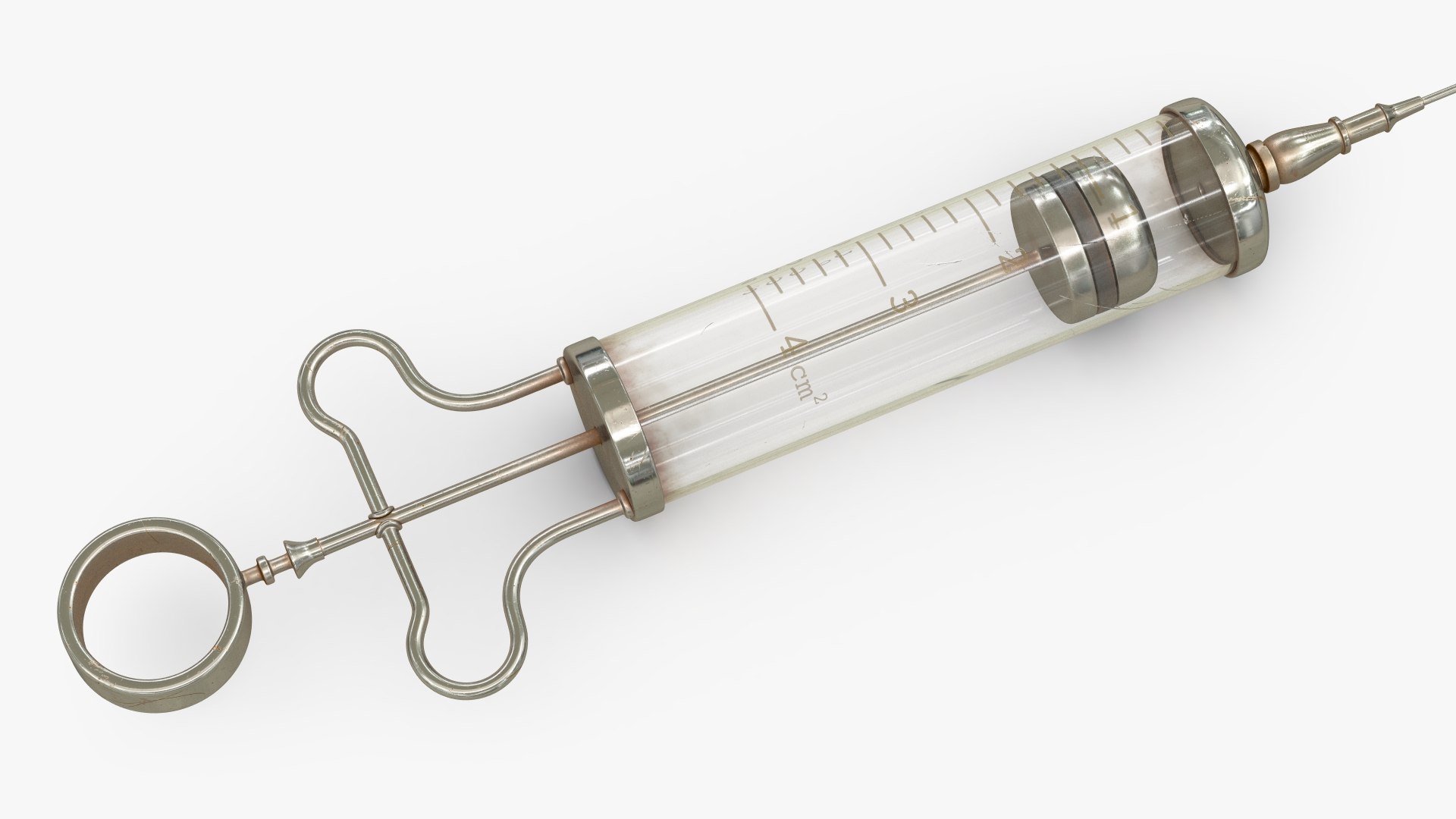 3D Vintage Syringe 2 - TurboSquid 1940316