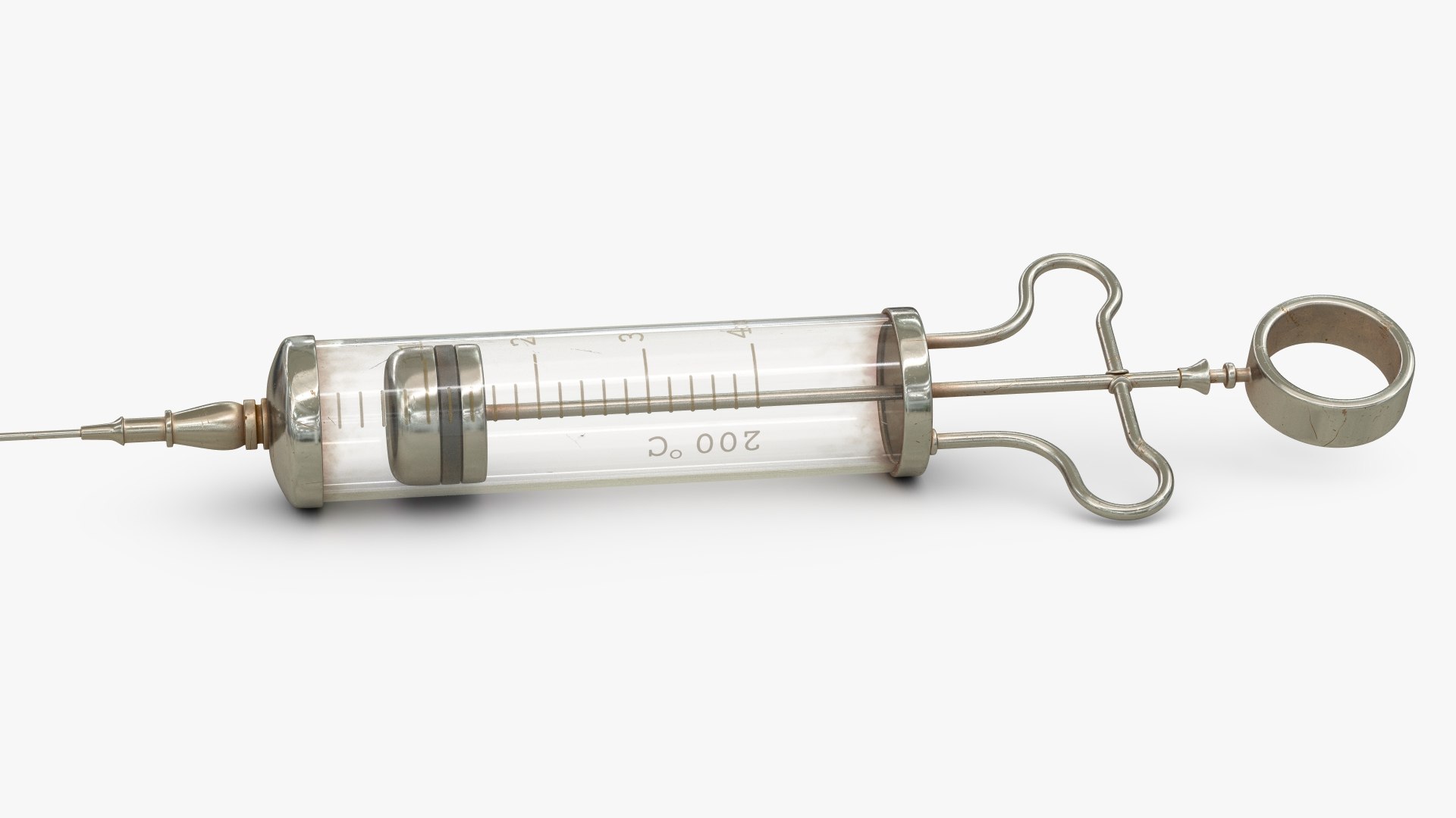 3D Vintage Syringe 2 - TurboSquid 1940316