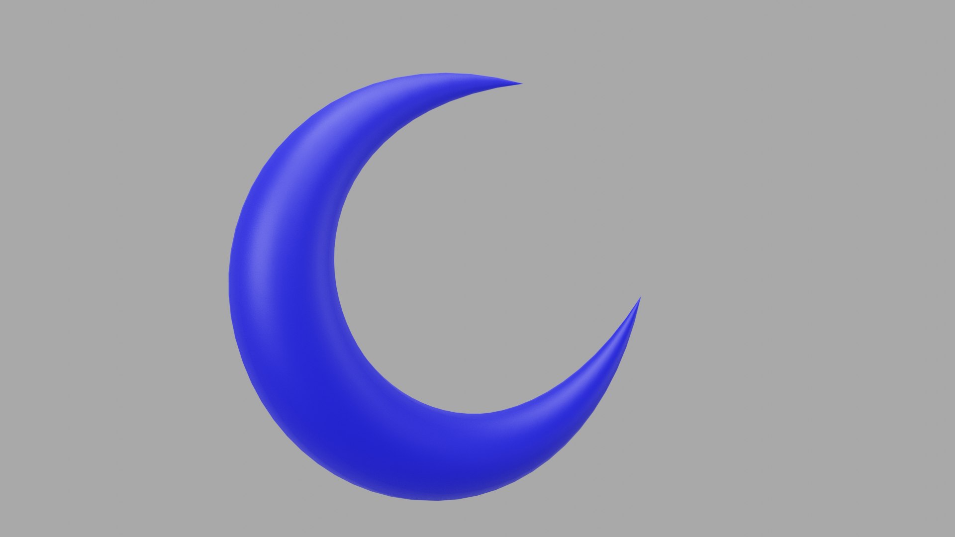 3D Blue Moon Model - TurboSquid 2035831