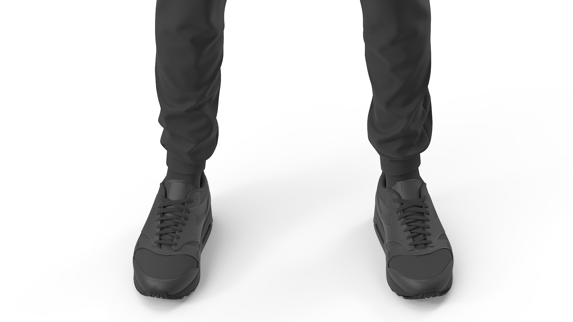 3D Thief Male Figure In Balaclava Surrender Pose - TurboSquid 2340786