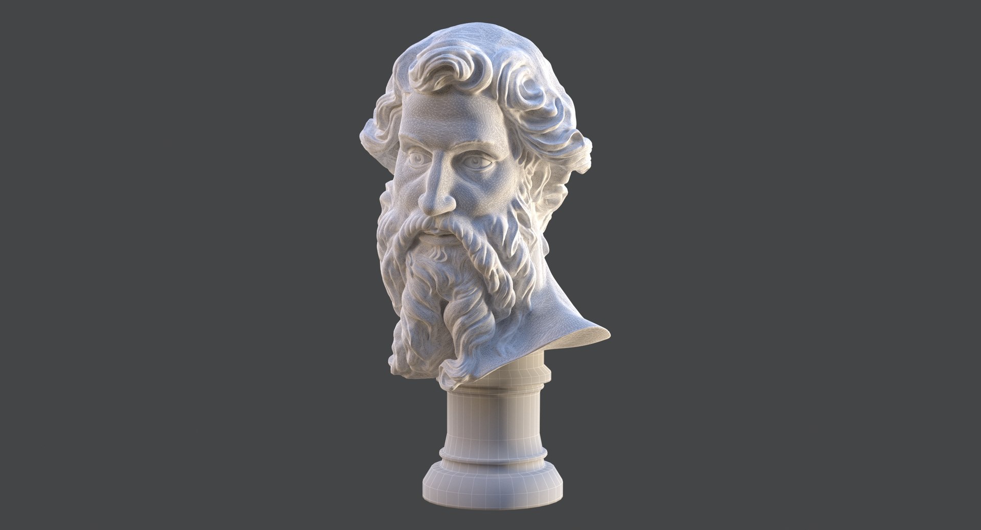 3D saint paul vatican head - TurboSquid 1346785