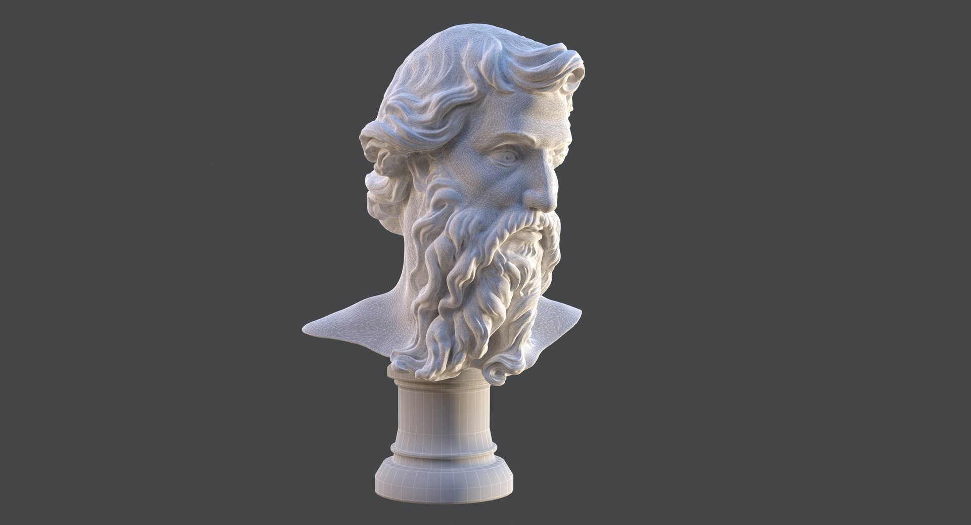 3D saint paul vatican head - TurboSquid 1346785