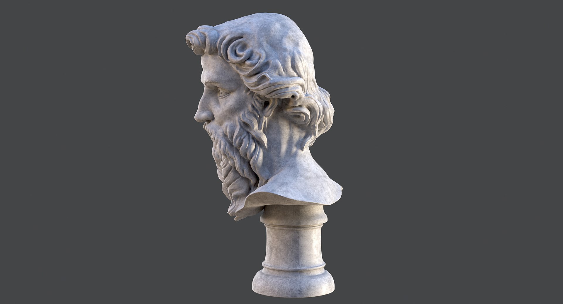 3D saint paul vatican head - TurboSquid 1346785